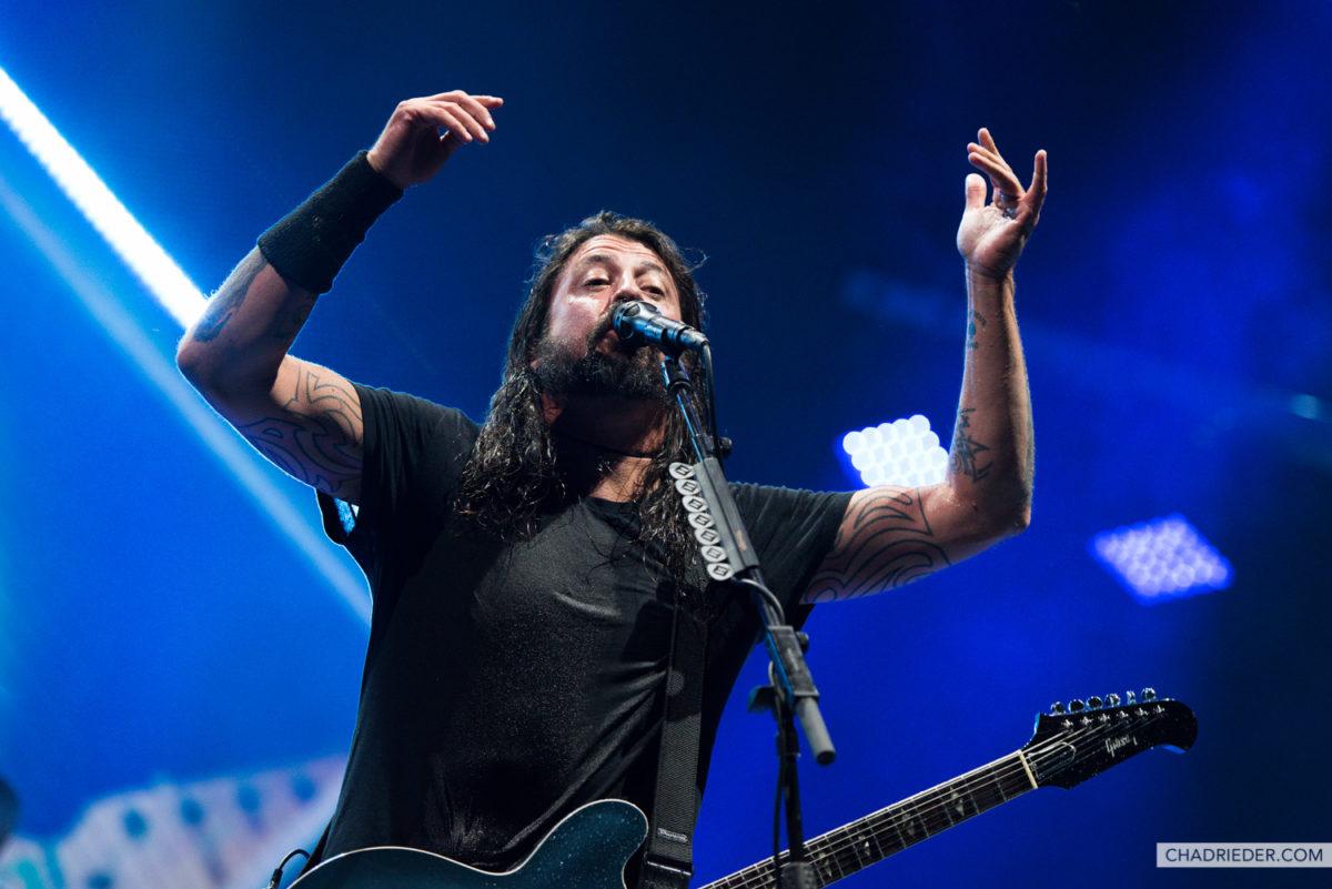 Foo Fighters get loud and rock Moda Center in Portland, OR